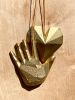 'LOVE' set. Cast bronze knob, hand and heart trio. by Shayne Fox ...