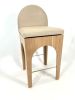 21st Century Minimalist Rift Sawn White Oak Counter Stool by Walker ...
