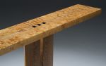 Wave Entry Table by Michael Singer Fine Woodworking | Wescover Tables