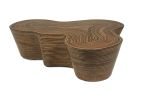Showtime Rattan Coffee Table (Orgo) (Giant) by Oggetti Designs ...