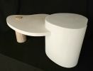 Supported Plaster Coffee Table by Jeffrey Hennies | Wescover Tables