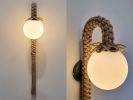 Pensil Jute Macrame Wall Sconce, Organic Modern Design by Light and ...