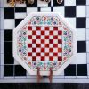 Marble chess table, Luxury chess table, Handmade chess table by ...