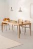 HYGG – dining table made of solid oak wood, mid-century mode by Mo ...
