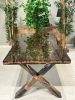 Tree & Bark Ultra Clear Epoxy Resin Dining Table by Tinella Wood ...
