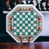 Handmade chess table, Luxury chess table, Marble chess table by ...