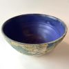 Handmade Hand-painted Abstract Painted Bowl by cursive m ceramics ...