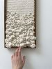Woven wall art frame (Foam 001) by Elle Collins | Wescover Wall Hangings