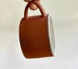 Handmade Modern Red Clay Coffee Mug, Short by cursive m ceramics ...