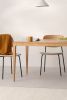 HYGG – dining table made of solid oak wood, mid-century mode by Mo ...