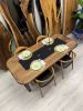 Solid dining table, Kitchen table, walnut dining room table by Brave ...