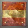 "Circle-Line-Square" in Copper and Gold by Debra Steidel | Wescover ...