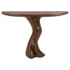 Haya Console Table, Solid Wood, Graphite Walnut Stained by Amorph ...