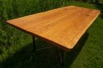 Custom refined-edge Cherry dining table. by Gill CC Woodworks ...