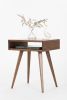 HEIM - Night stand, bed side table, end table with open shel by Mo ...