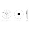 Delta Clock White by LAWA DESIGN | Wescover Decorative Objects