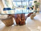 Alligator Juniper Burl Tree Dining Table 42x72 by Lumberlust Designs ...