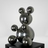 Big Stainless Steel Bear Arthur Sculpture Minimalistic Anima by IRENA ...