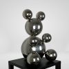 Big Stainless Steel Bear Arthur Sculpture Minimalistic Anima by IRENA ...