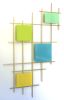 "Axial" Glass and Metal Wall Art Sculpture by Karo Studios | Wescover ...