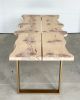 The Collateral | Live Edge Modern Dining Table by TRH Furniture ...