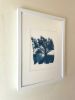 The Road Ahead (FRAMED. Hand-Stained Cyanotype Photograph) by Christine ...