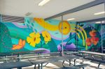 Roscomare School Geoscape Mural by L Star Murals at Roscomare Road ...
