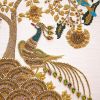India Wall Art Of Kalpataru Tree Of Life | Embroidery & Need by ...