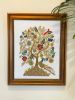 India Wall Art Of Kalpataru Tree Of Life | Embroidery & Need by ...