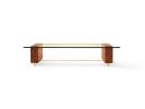 Cinco Cuerdas - Architectural Low Center Table by HERBEH WOOD ...