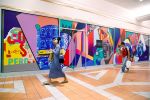 Mural: Commercial Space mural art shopping mall by Bianca Romero at ...