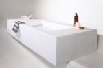 Floating Concrete Vanity Top by Wood and Stone Designs | Wescover Furniture